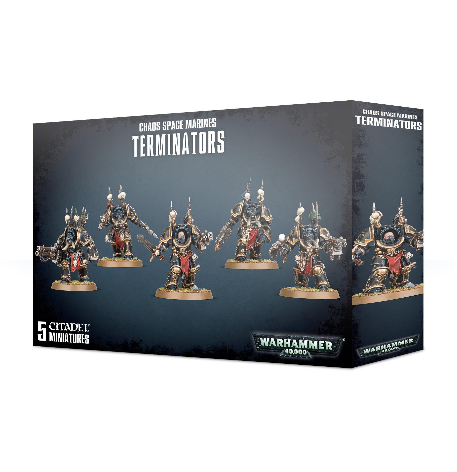 W40K : Chaos Space Marines – Terminators | Drakkar Ludik